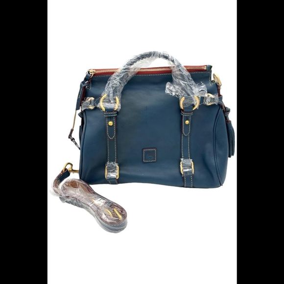 Dooney & Bourke | Bags | Dooney Bourke Florentine Leather Small Satchel ...